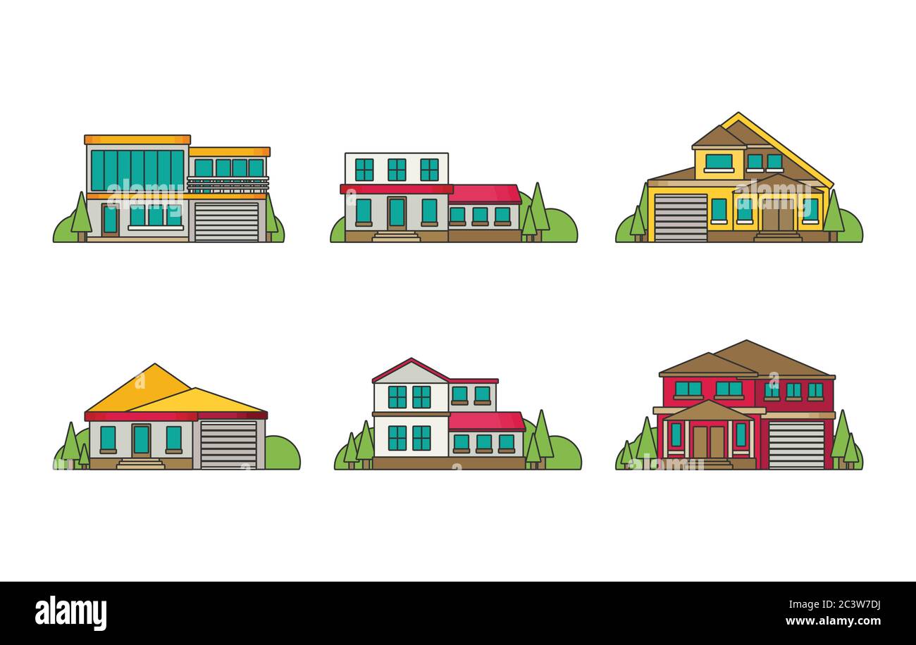 Academic institution exterior Stock Vector Images - Alamy