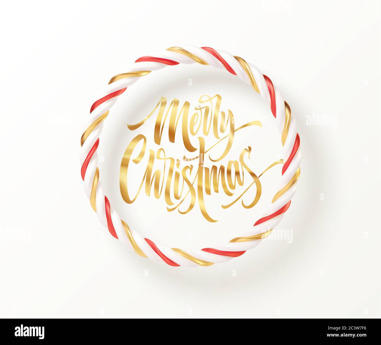 Christmas top border gold Stock Vector Images - Alamy