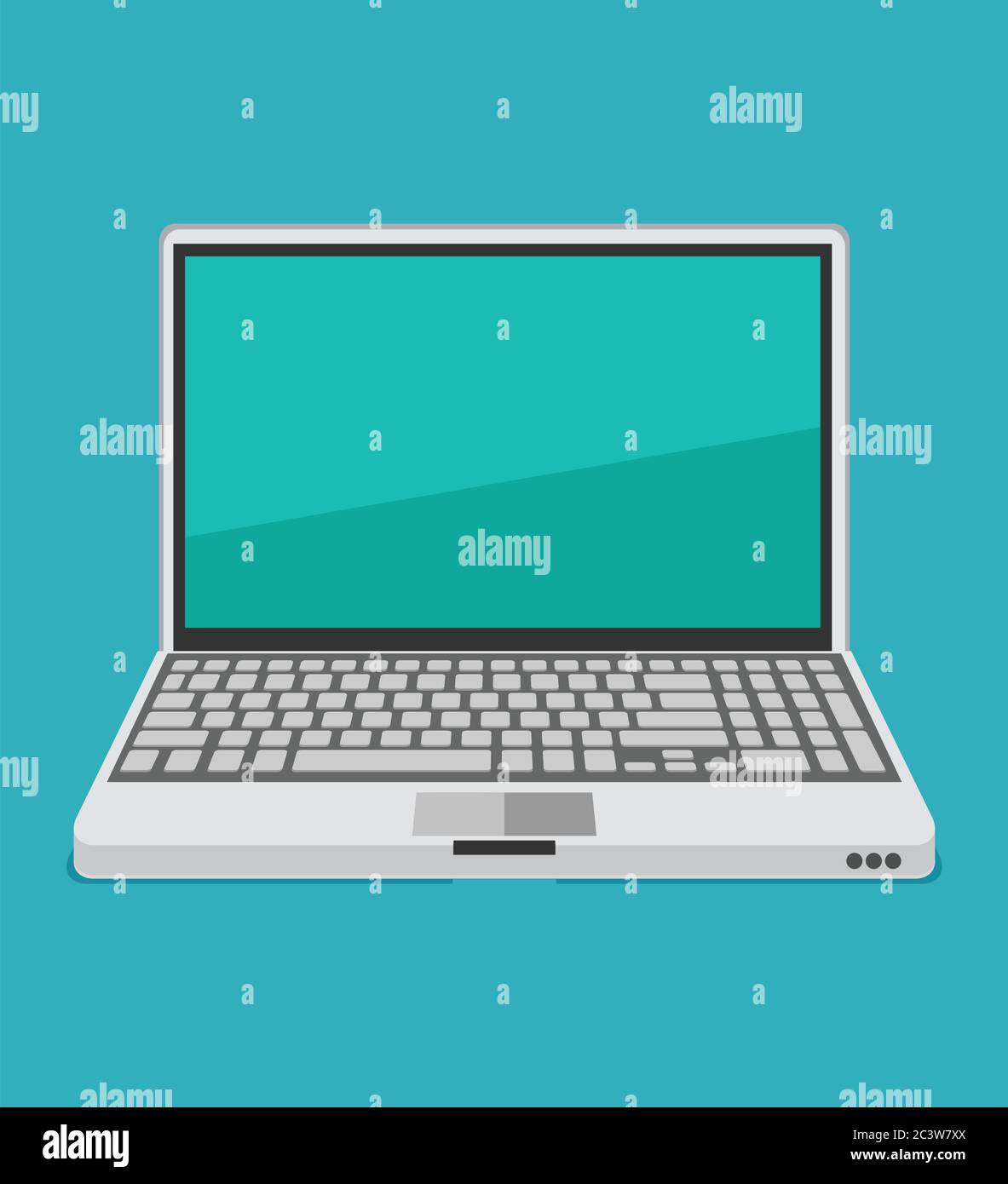 Laptop flat. Vector illustration Stock Vector Image & Art - Alamy Laptop flat. Vector illustration Stock Vector Image & Art - Alamy
