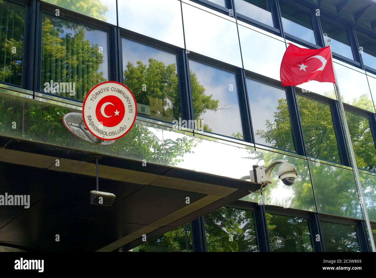 Turkish Consulate General in Berlin Stock Photo - Alamy