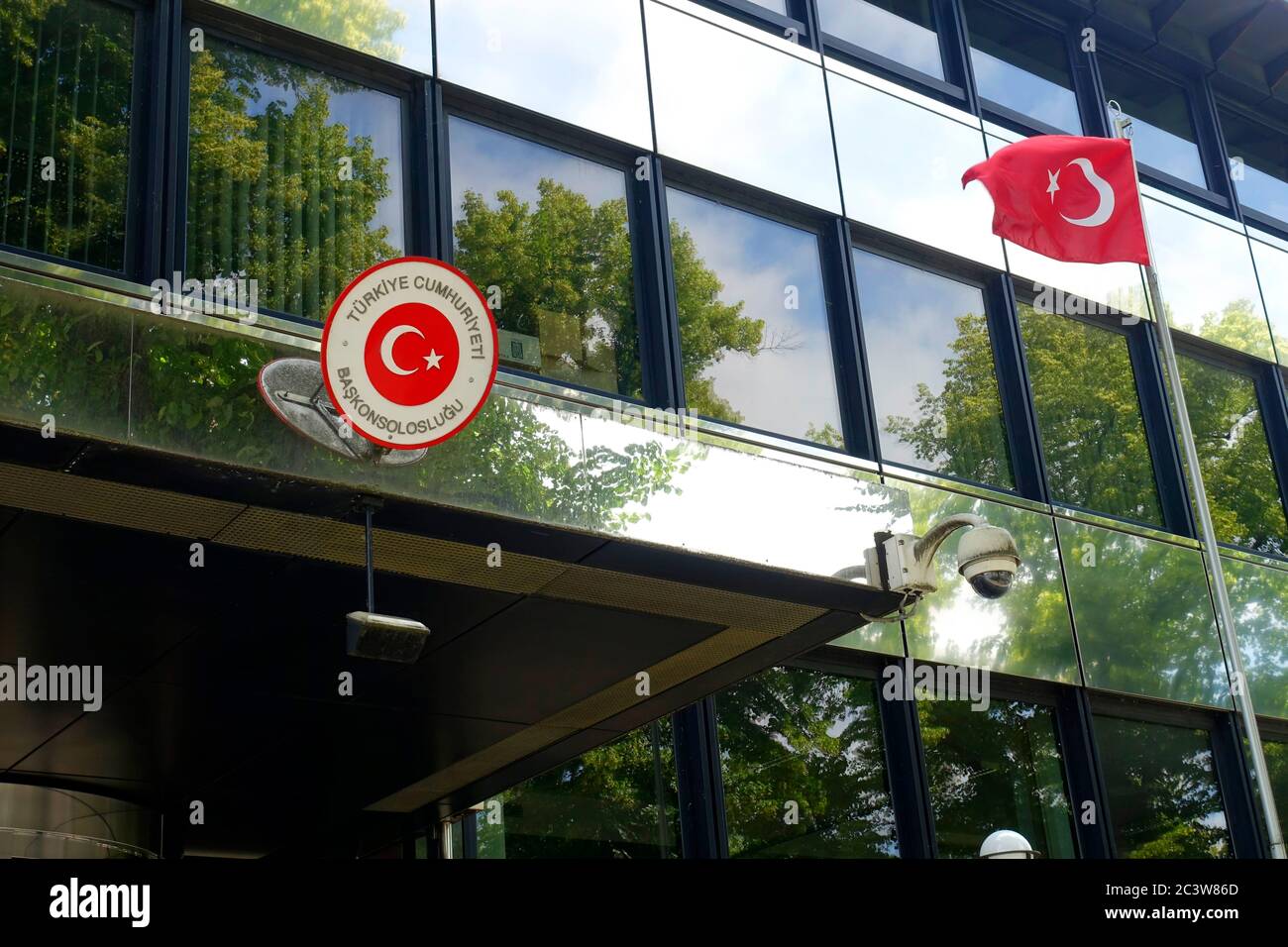 Turkish Consulate General in Berlin Stock Photo - Alamy