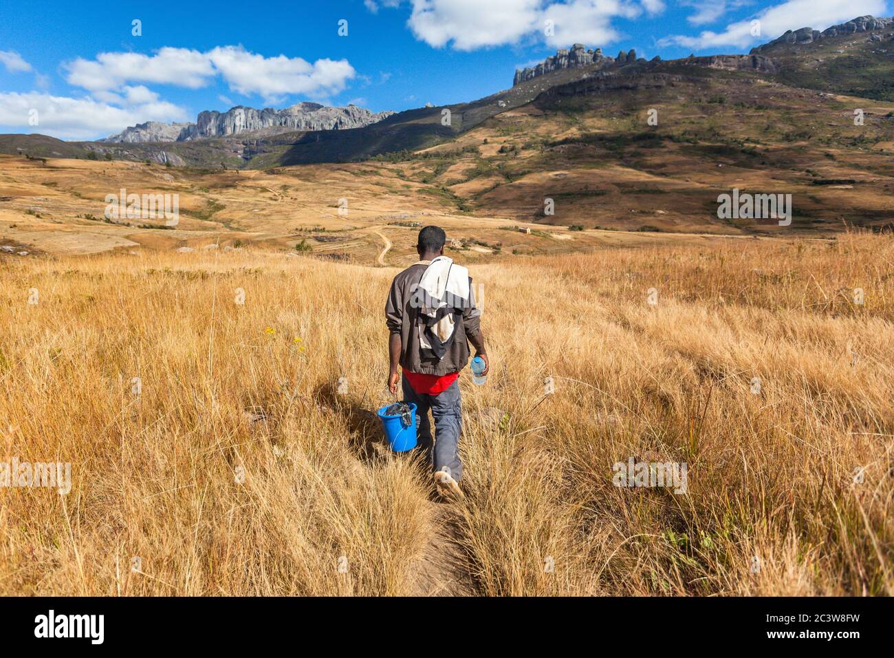 Black man bicycle africa hi-res stock photography and images - Alamy