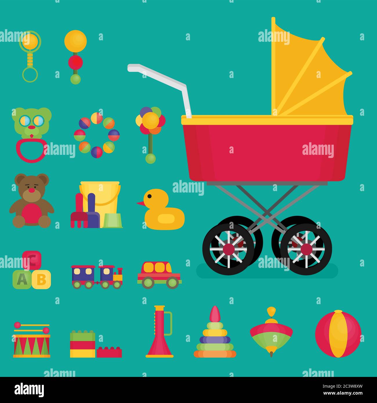 Designer toys Stock Vector Images - Alamy