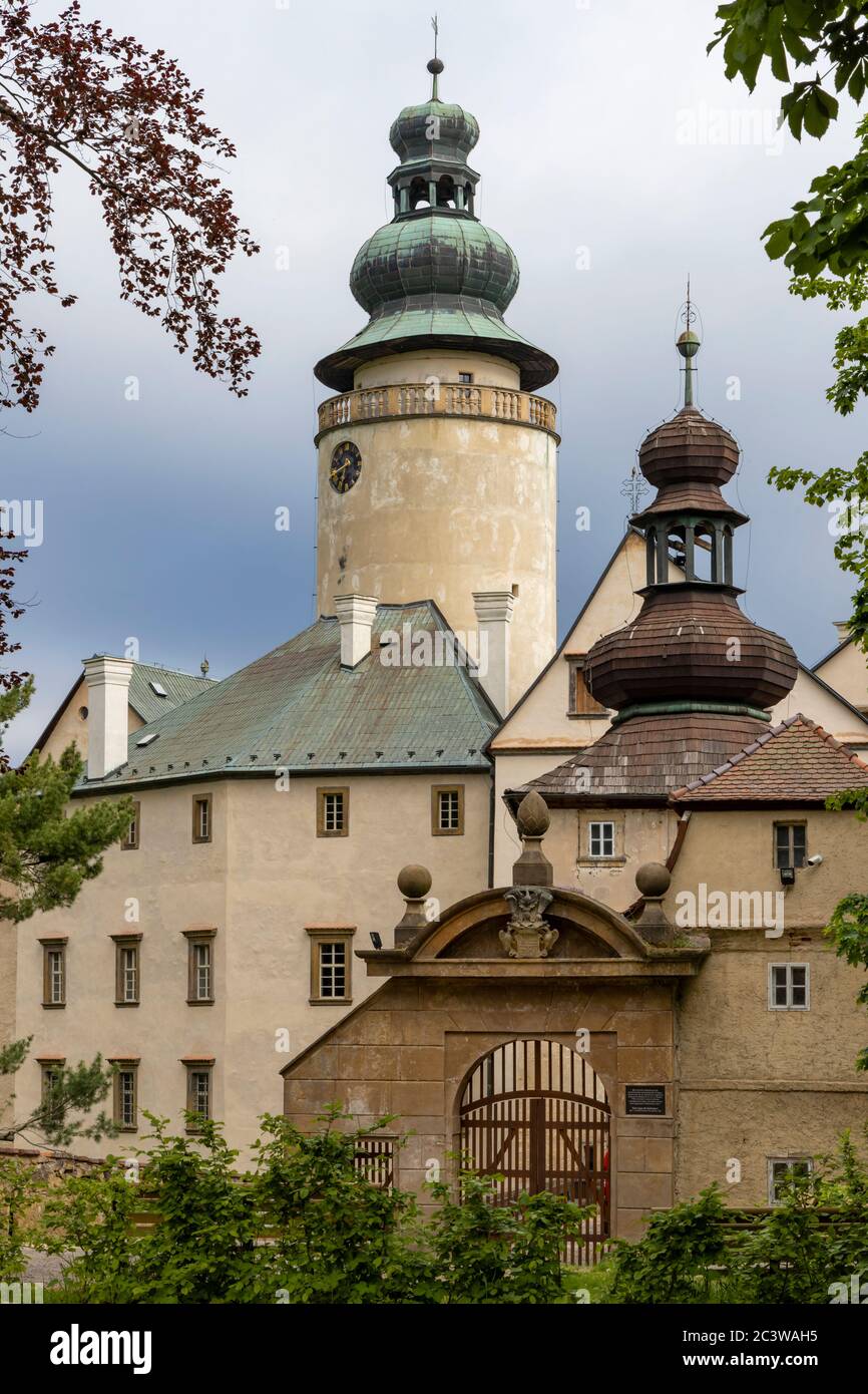 Lemberk castle near Jablonne v Podjestedi, Northern Bohemia, Czech ...