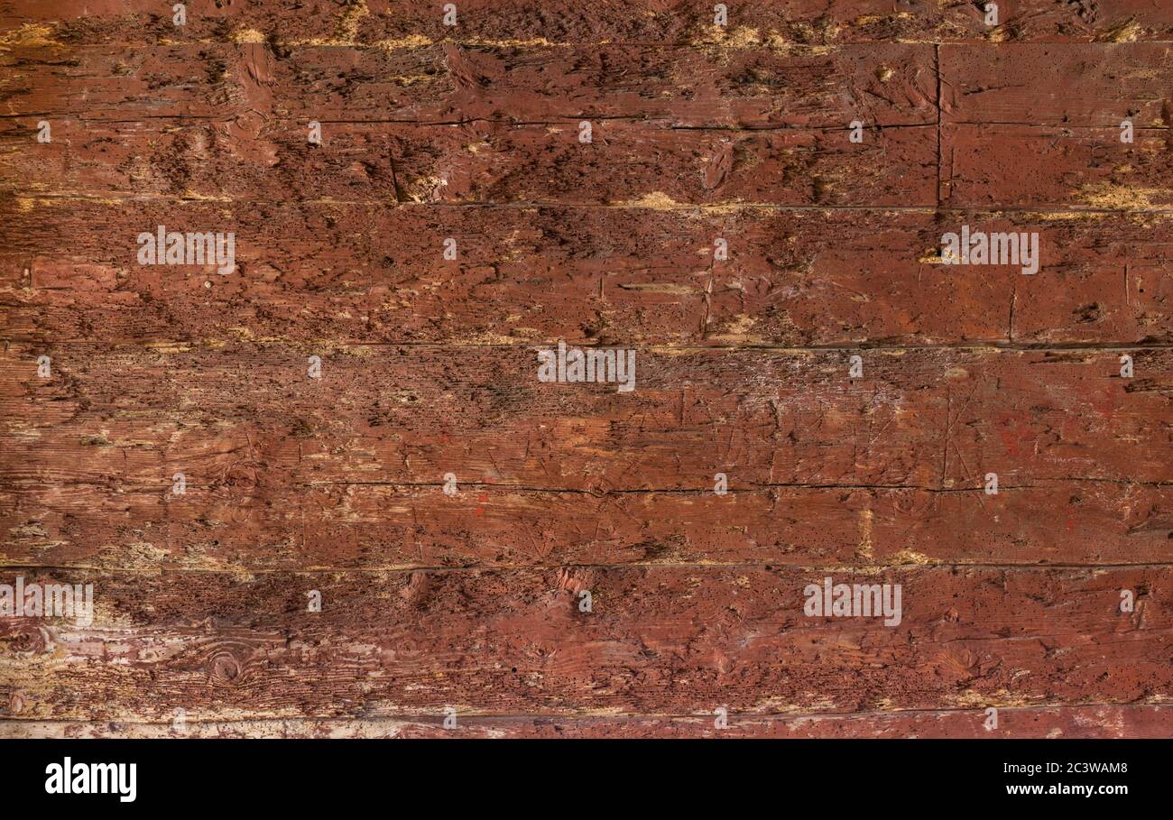 Natural rustic red brown barn wood wall. Wall texture background ...