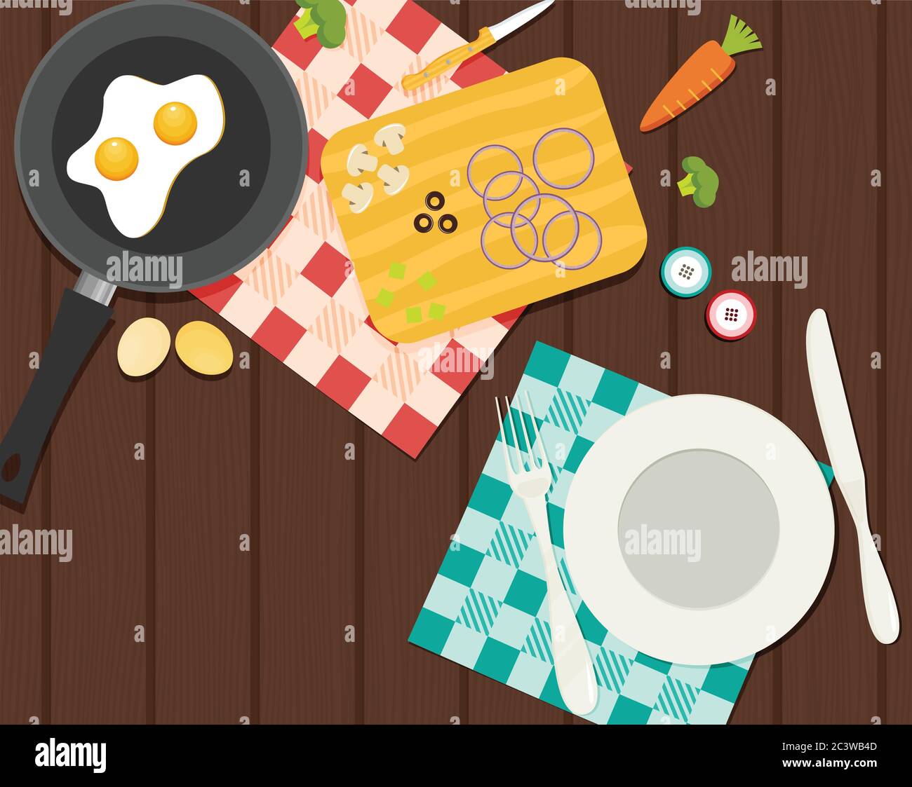Cooking poster design. Vector illustration Stock Vector Image & Art - Alamy