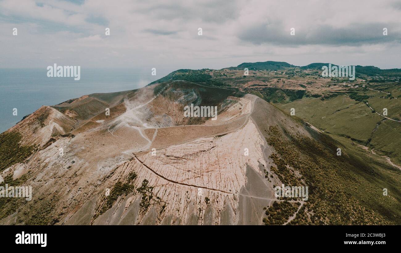 Vulcano, Aeolian islands Sicily Italy Stock Photo - Alamy