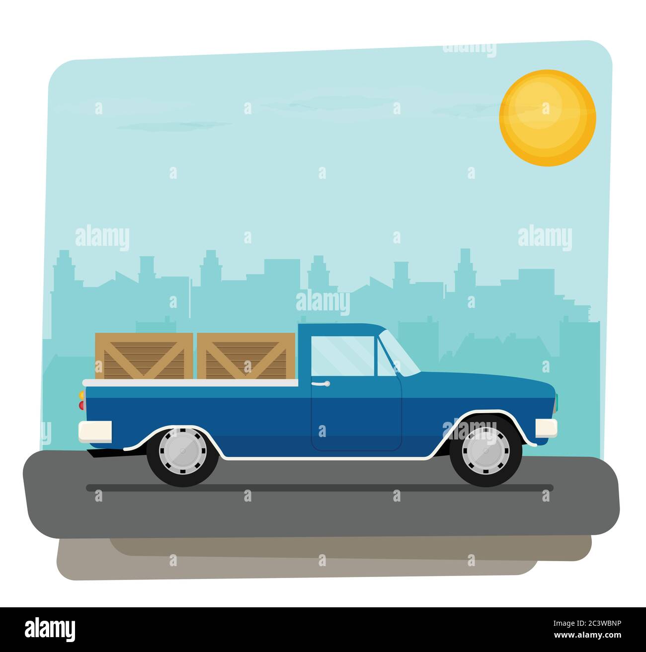 Hood of truck Stock Vector Images - Alamy
