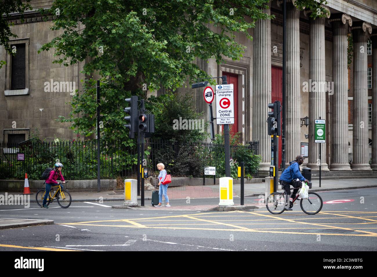 Road sign on euston hi-res stock photography and images - Alamy