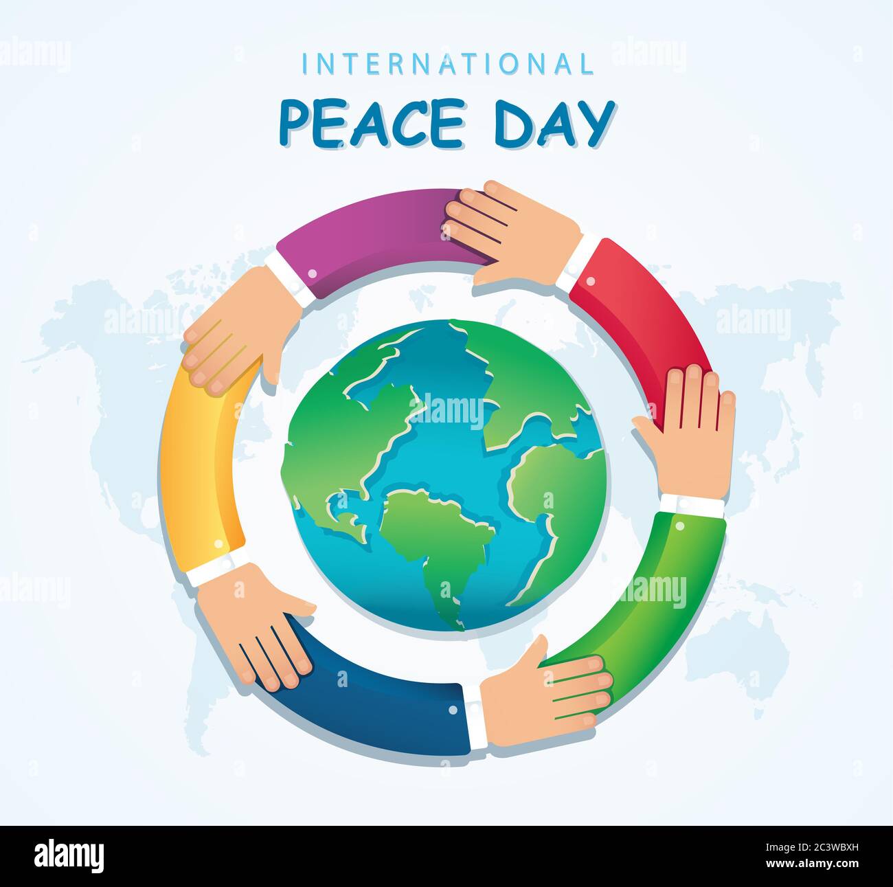 Different races hands hi-res stock photography and images - Alamy