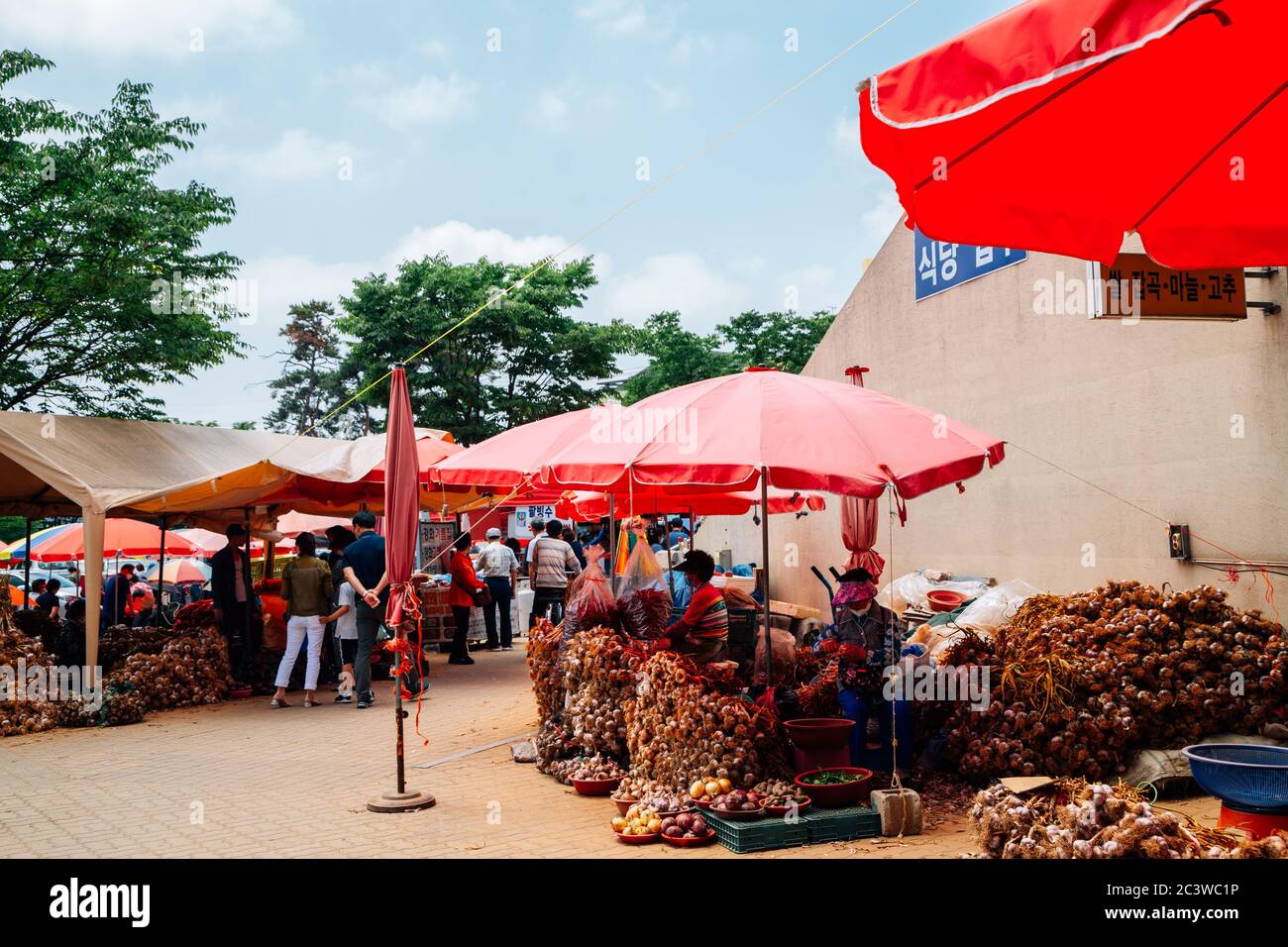 Incheon, Korea - June 7, 2020 : Ganghwa Pungmul market, Korean ...