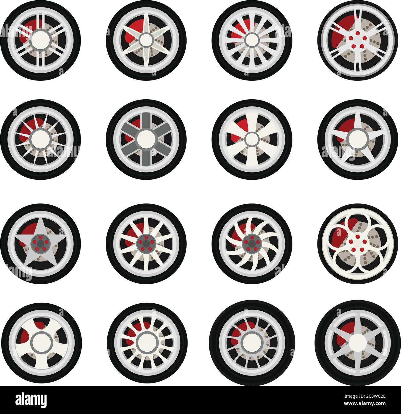 Iron rims Stock Vector Images - Alamy