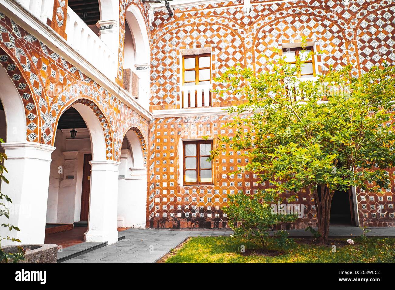Mexican Traditional Fork Art Museum in Puebla, Mexico Stock Photo - Alamy