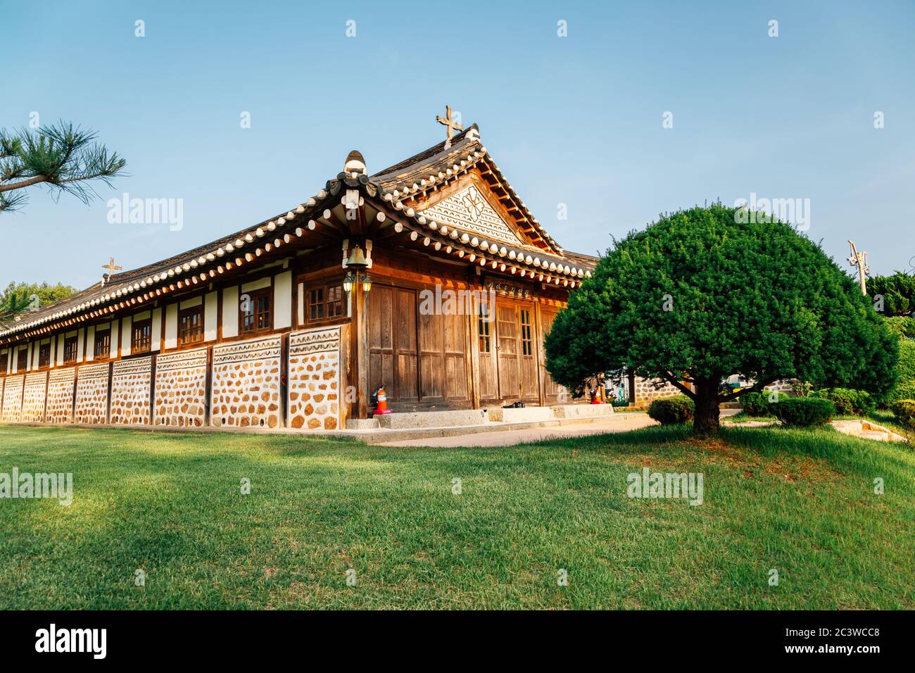 Ganghwa-gun, Incheon, Korea - June 7, 2020 : Onsuri Anglican church ...