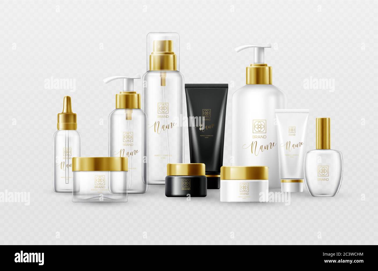 Mockup white pack Stock Vector Images - Alamy