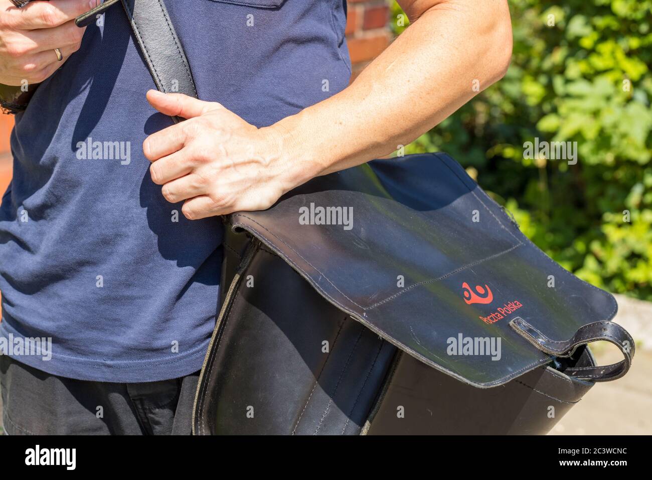 Postman Delivering Letter High Resolution Stock Photography and Images ...