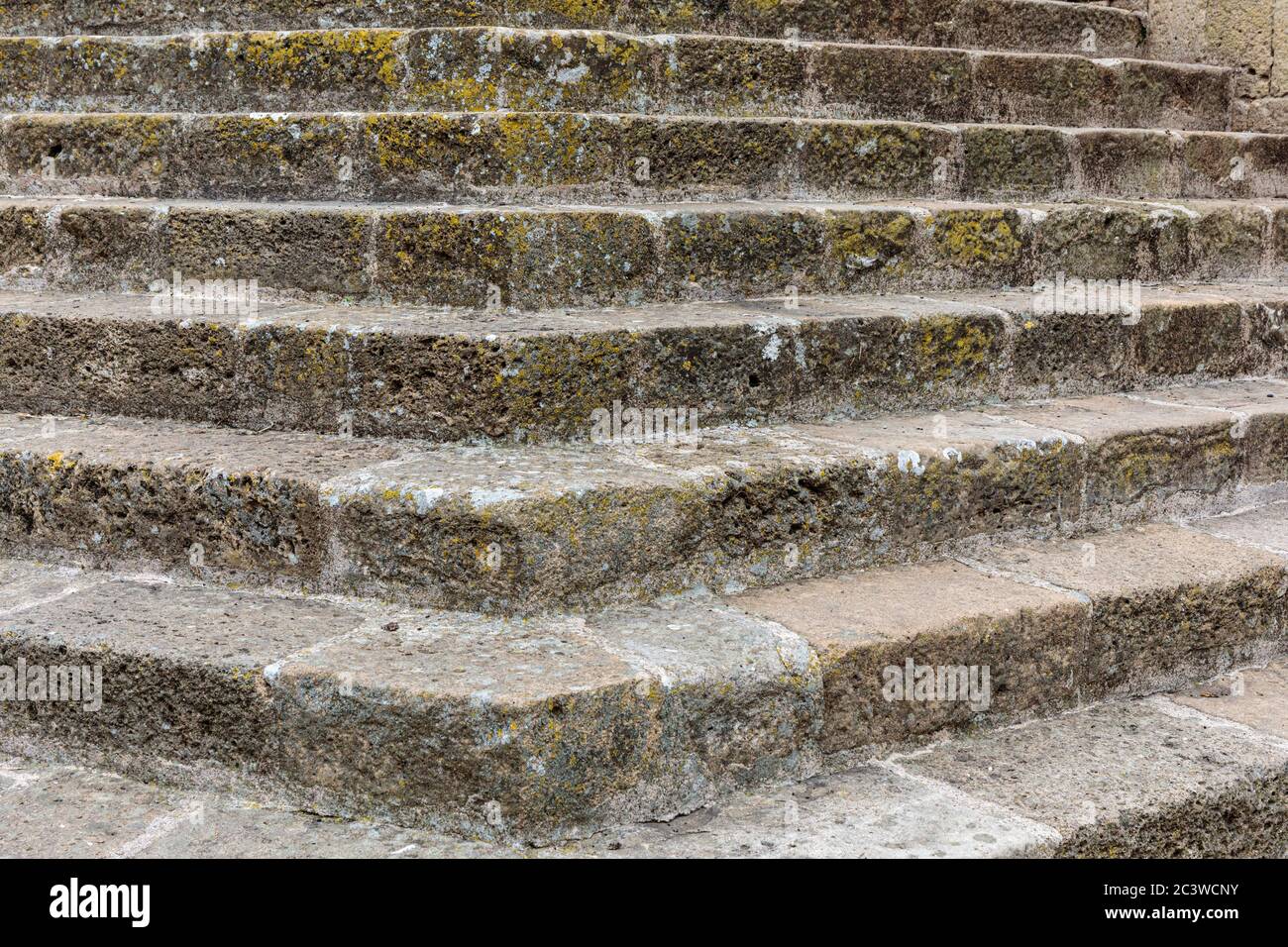 Stone steps in Monticchiello, Tuscany, Italy Stock Photo - Alamy