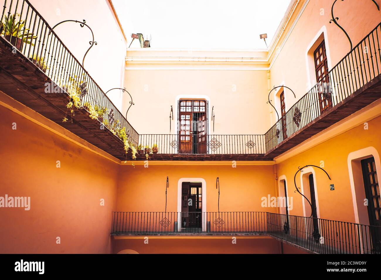Mexican Traditional Fork Art Museum in Puebla, Mexico Stock Photo - Alamy