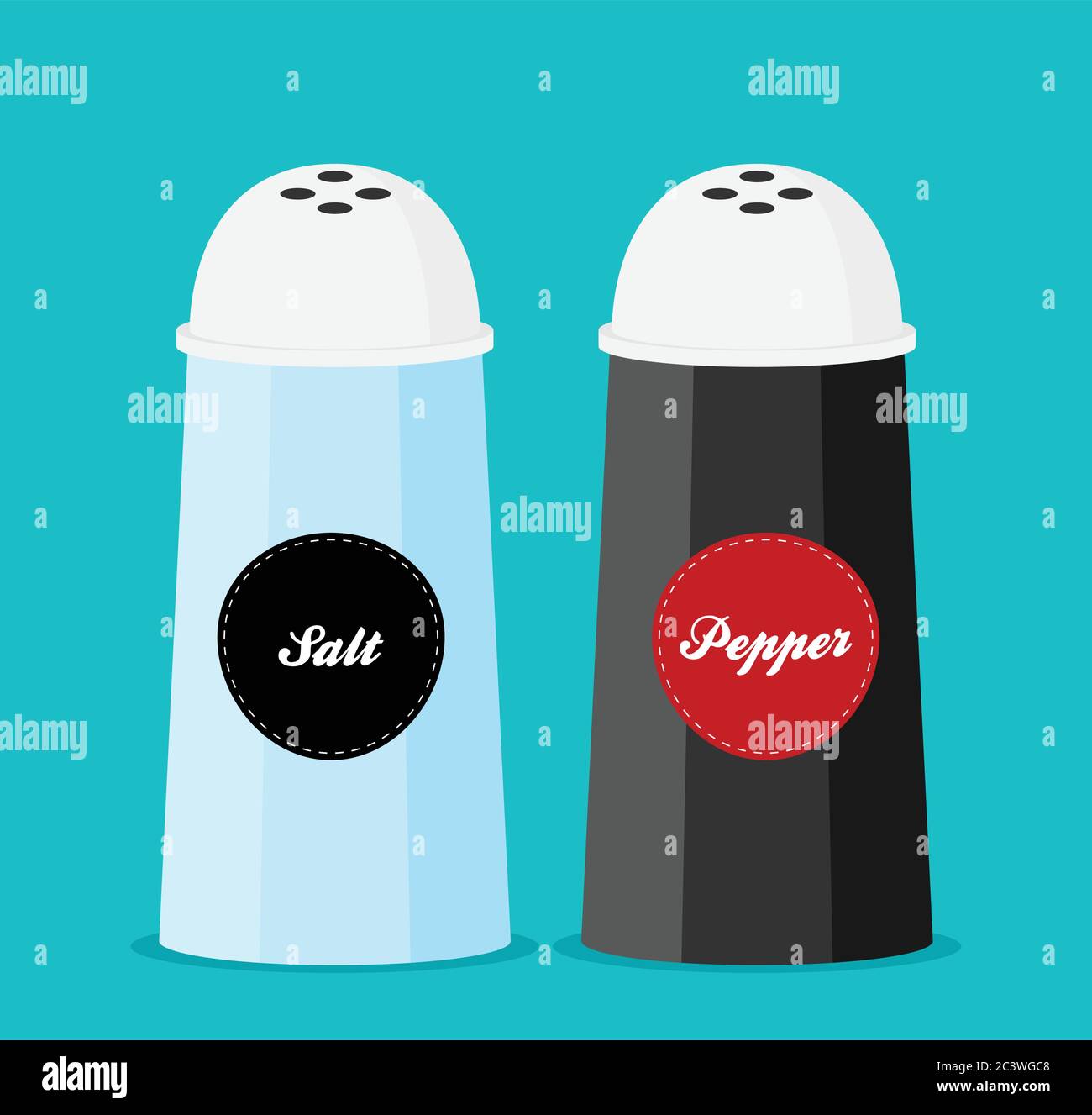 Pepper salt Stock Vector Images - Alamy
