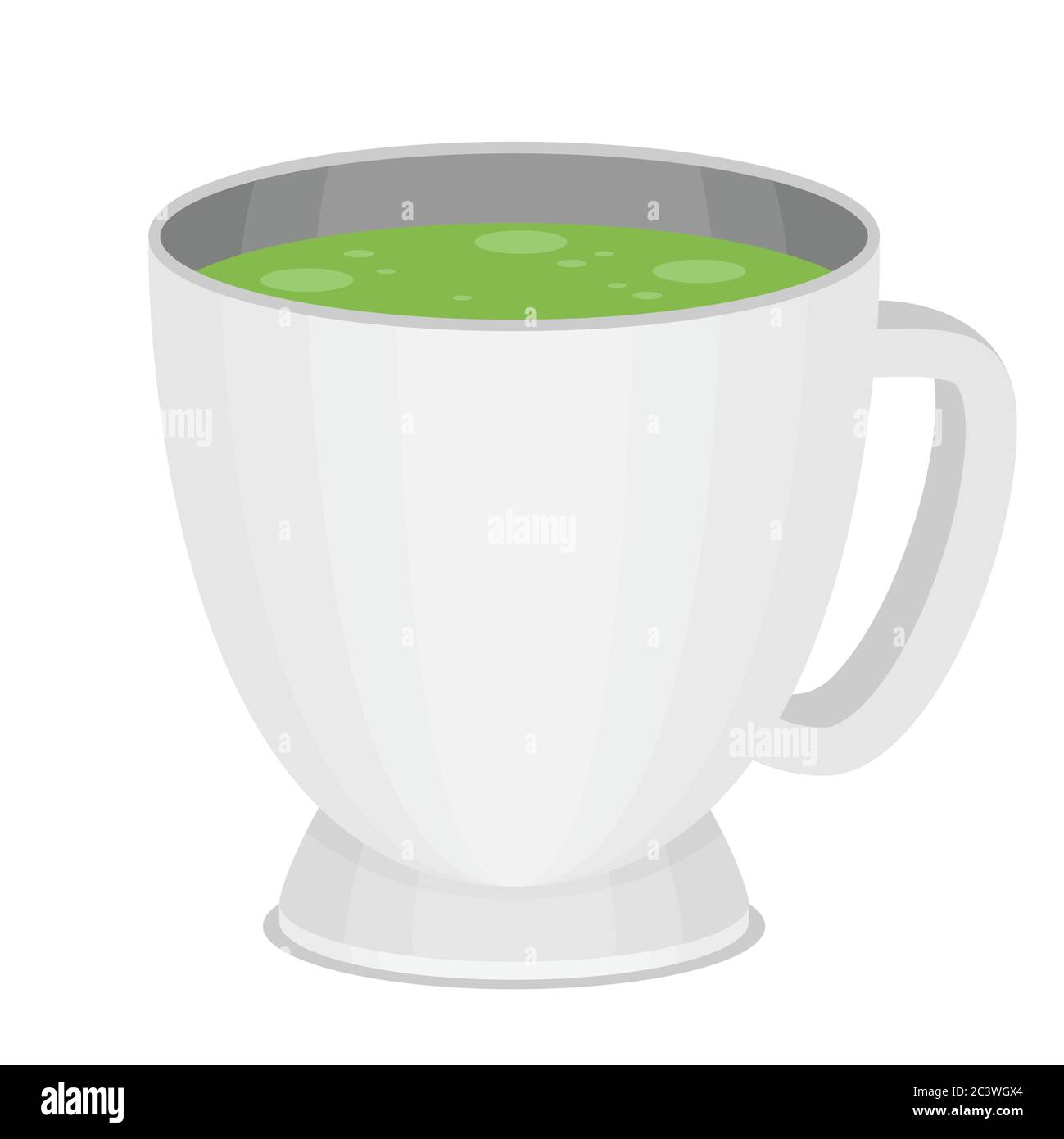 Tea cup. Flat vector Stock Vector Image & Art - Alamy