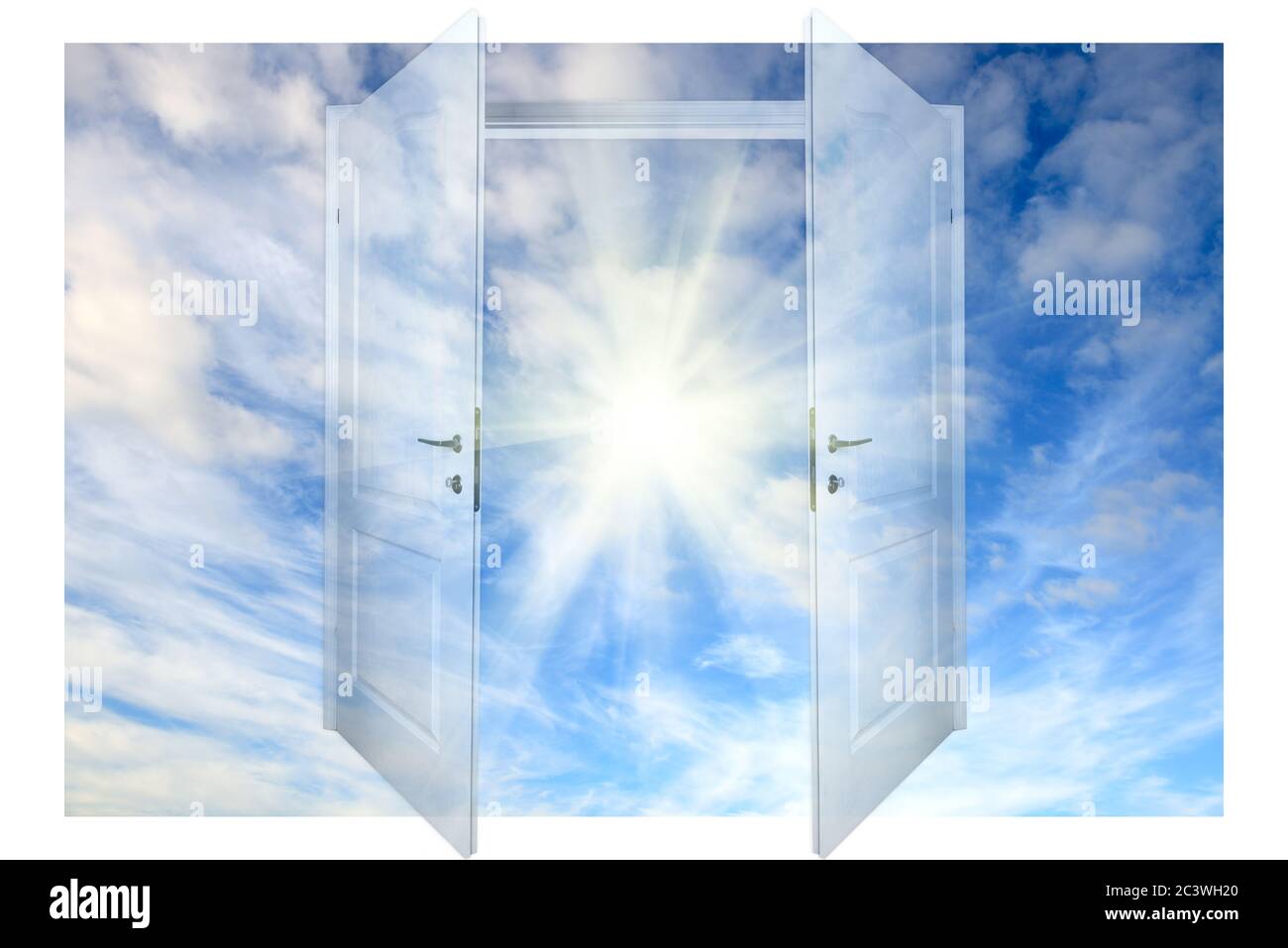 Through open door hi-res stock photography and images - Alamy