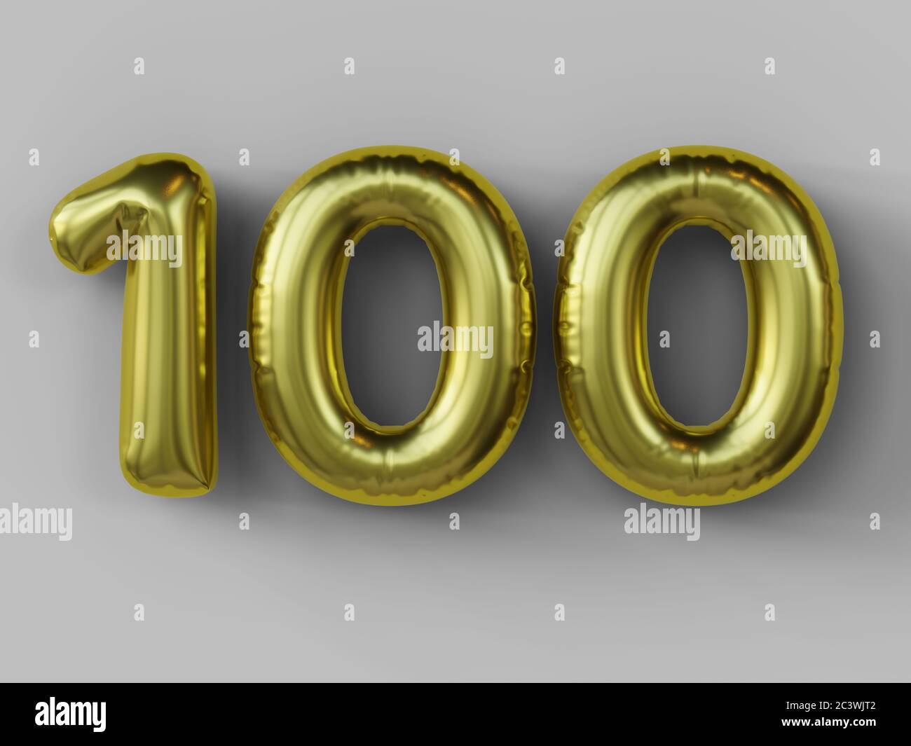 Golden number 100 hi-res stock photography and images - Alamy