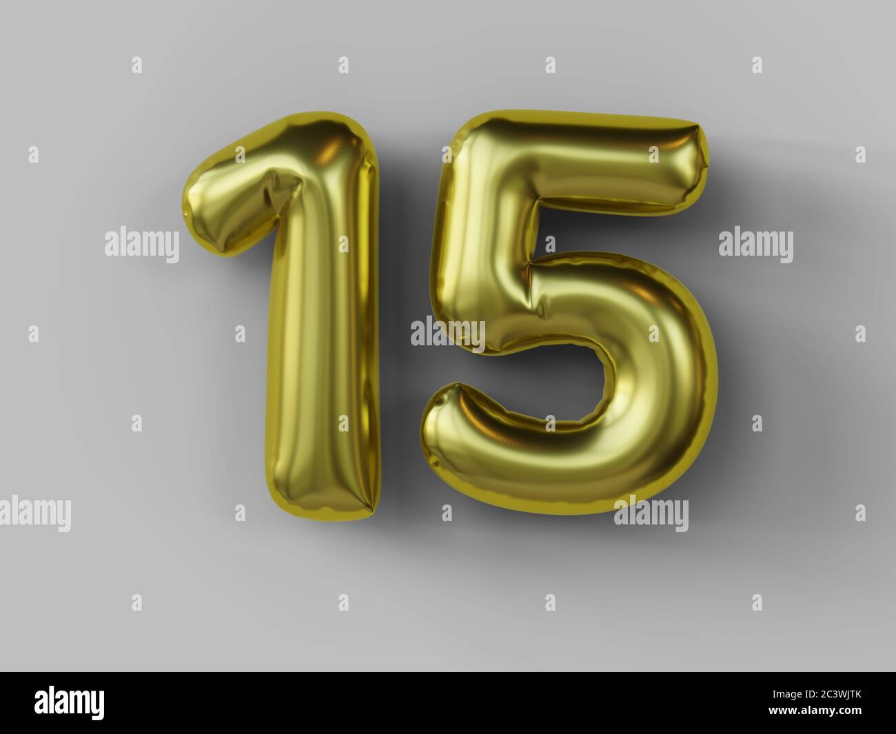 Golden number 15 hi-res stock photography and images - Alamy