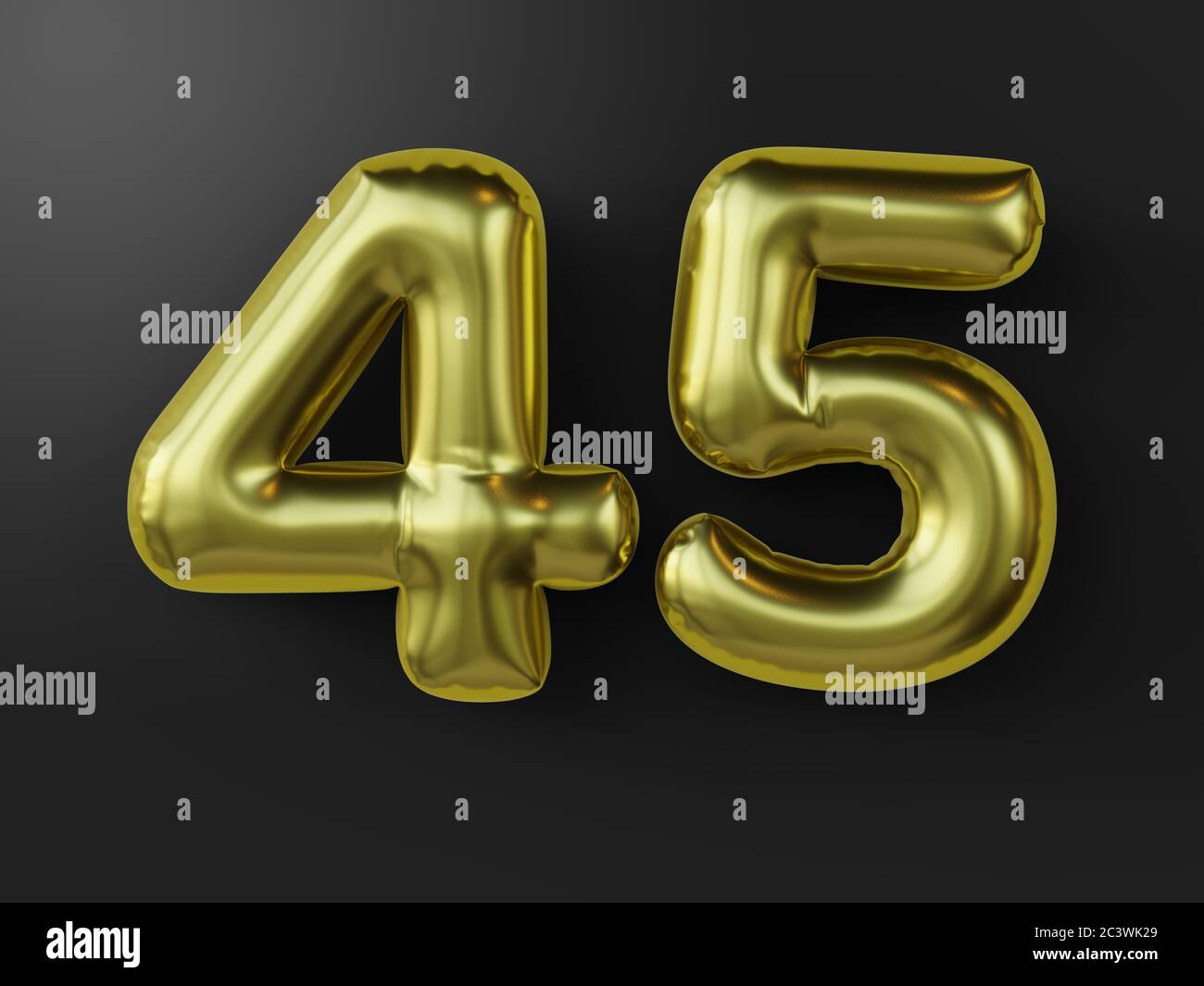Balloon number 45 hi-res stock photography and images - Alamy