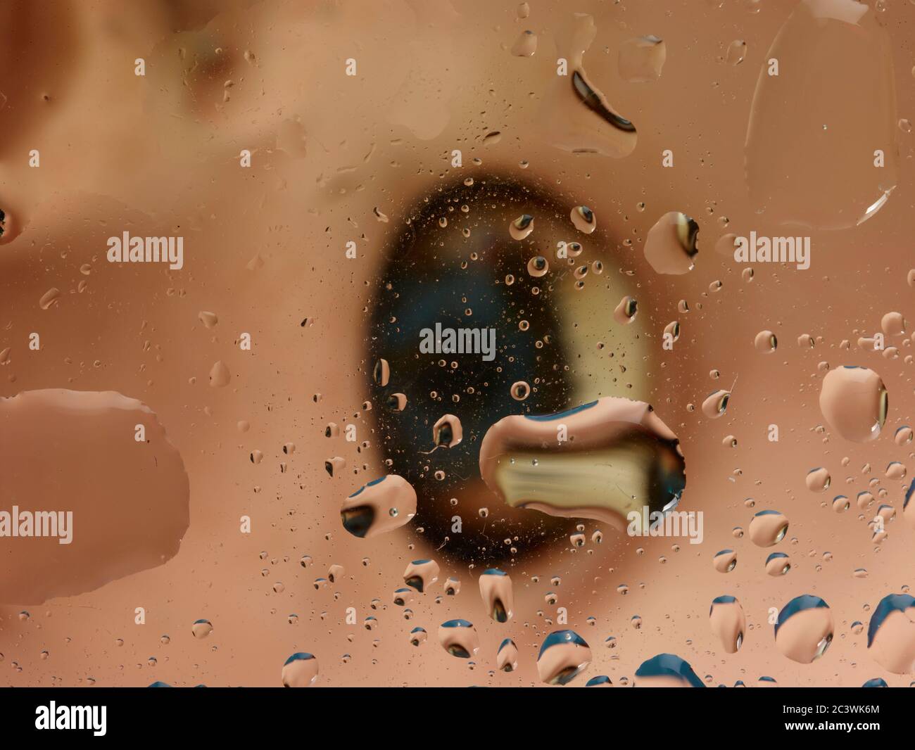 Close up of dolls eye and water droplets, abstract still life Stock ...