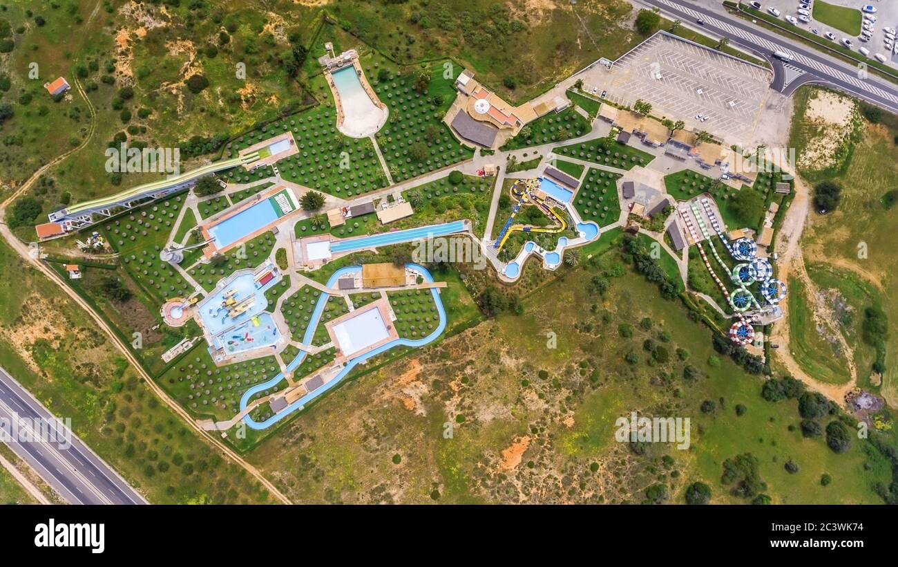 Aerial waterpark hi-res stock photography and images - Alamy