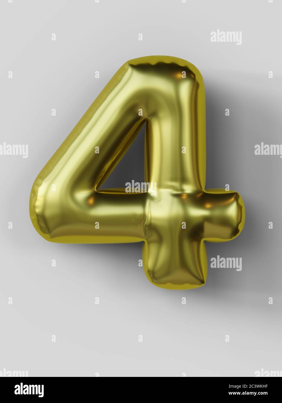 Number 4 balloon hi-res stock photography and images - Alamy