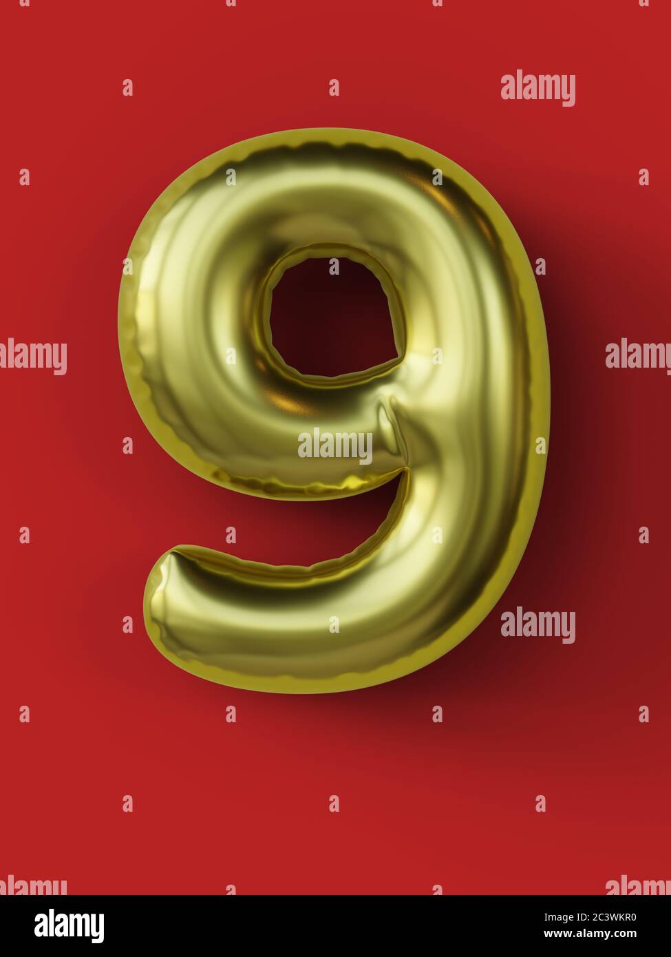 Number 9 balloon hi-res stock photography and images - Alamy