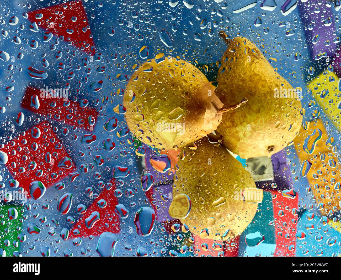 Three pear shaped drops hi-res stock photography and images - Alamy