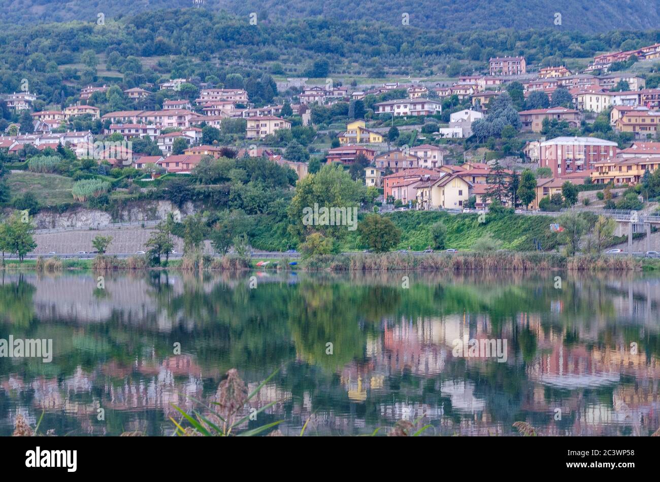 Reflexes in the water Stock Photo - Alamy