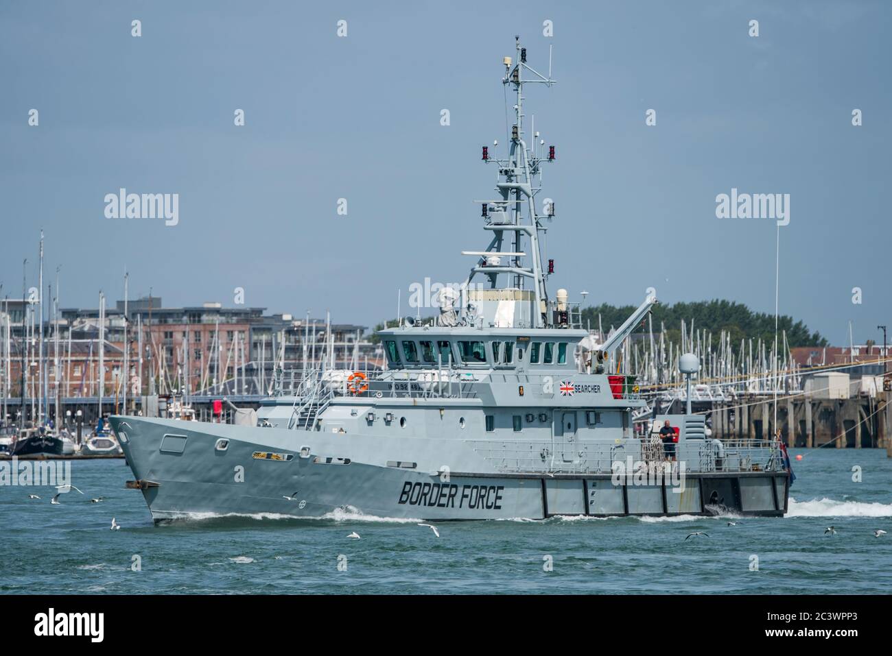 Border agency cutter hi-res stock photography and images - Alamy