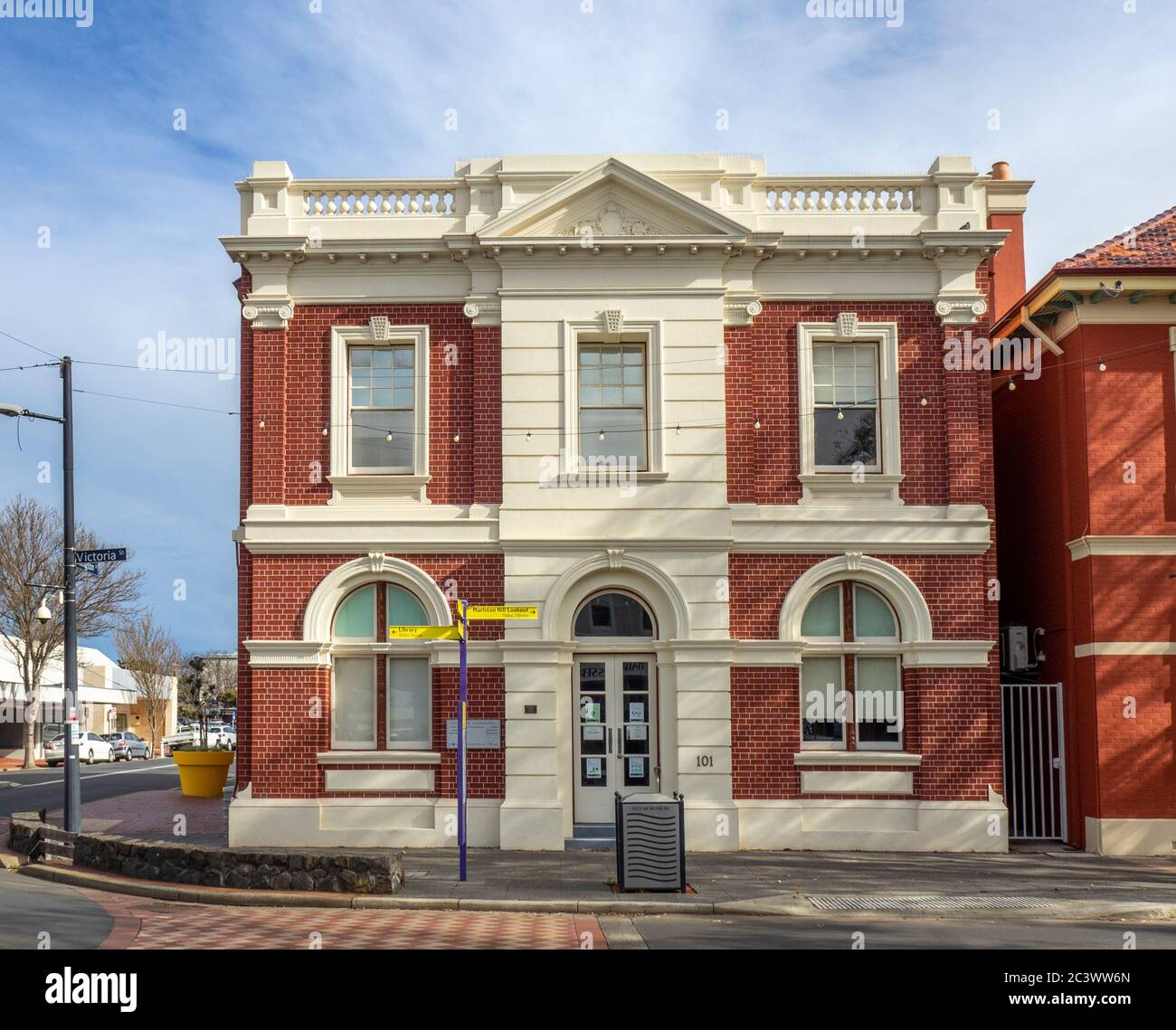 Colonial heritage building repurposed for mixed office use in Victoria ...