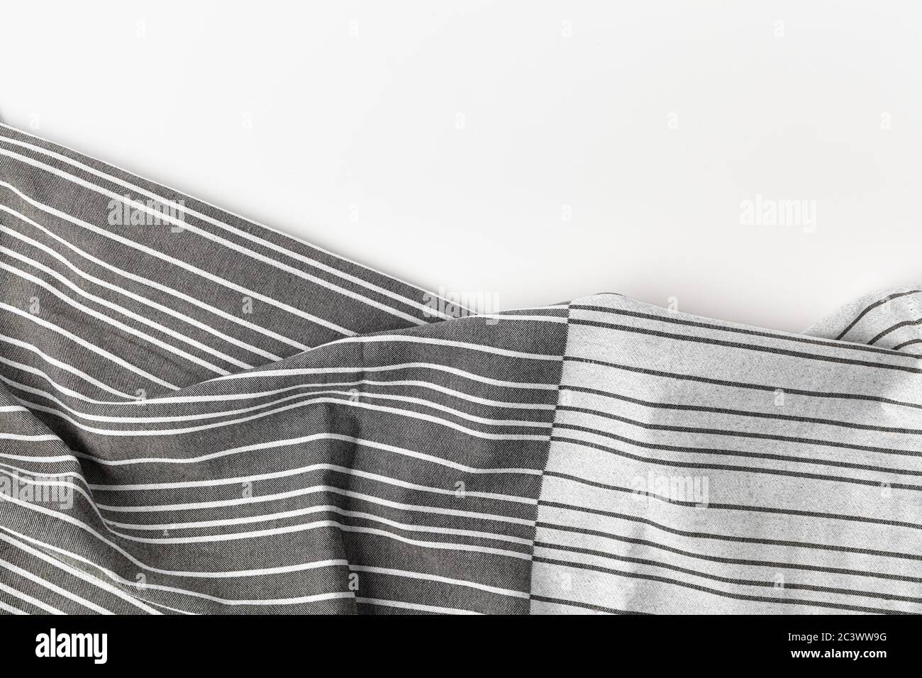 kitchen cloth isolated on white background, close up Stock Photo - Alamy