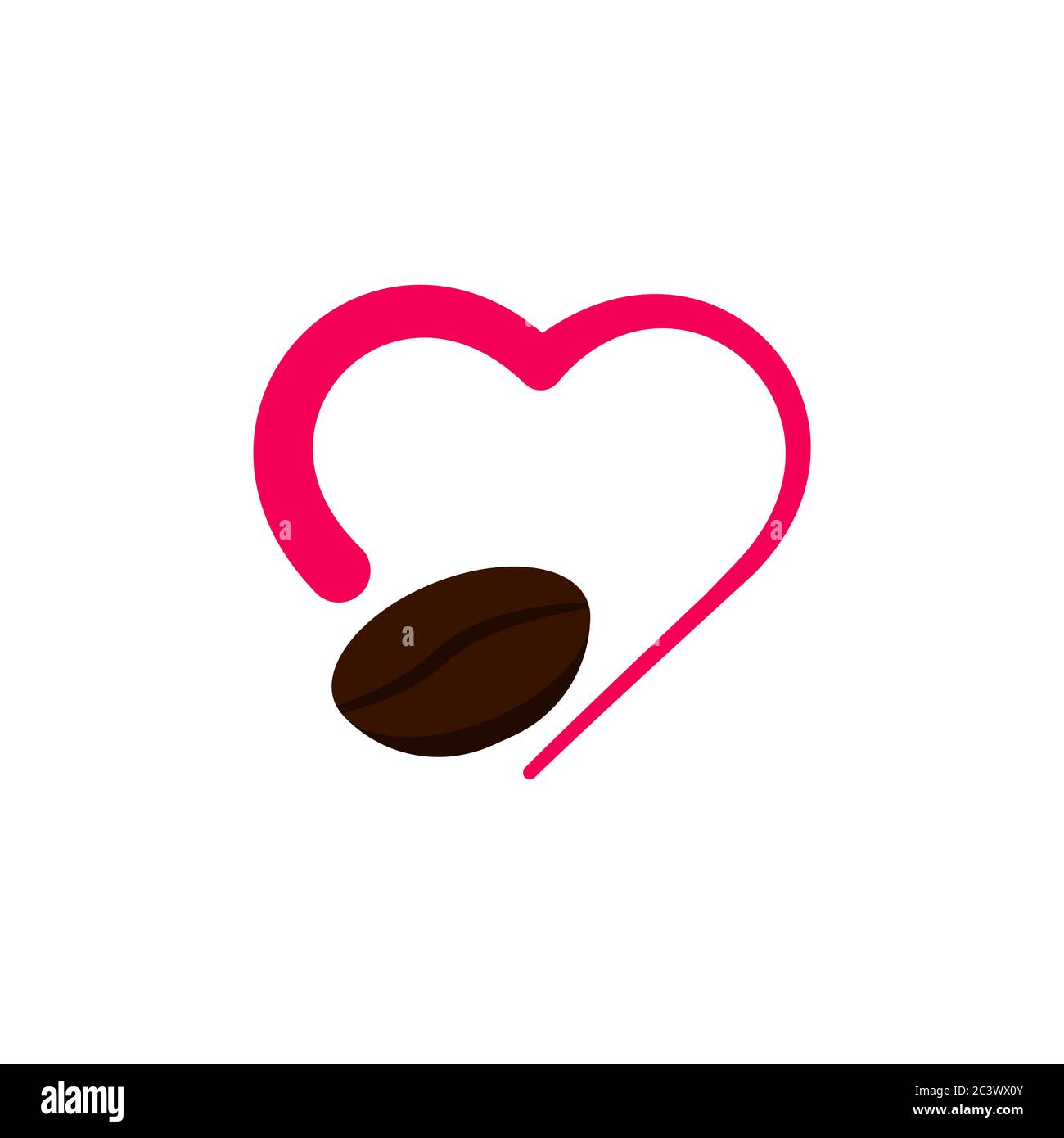 coffee love vector design template illustration Stock Vector Image ...