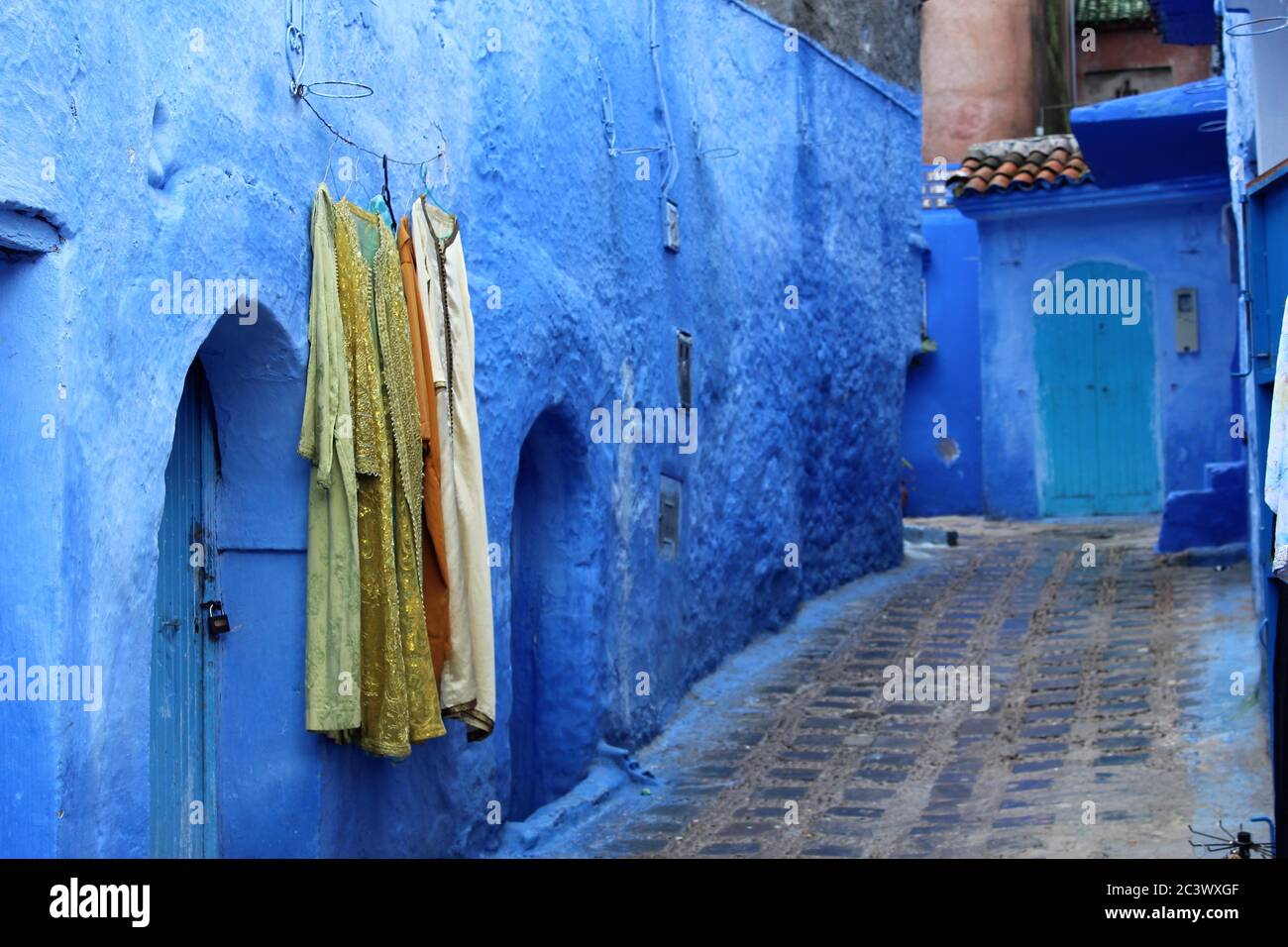 chefchaouen blue beauty Stock Photo - Alamy