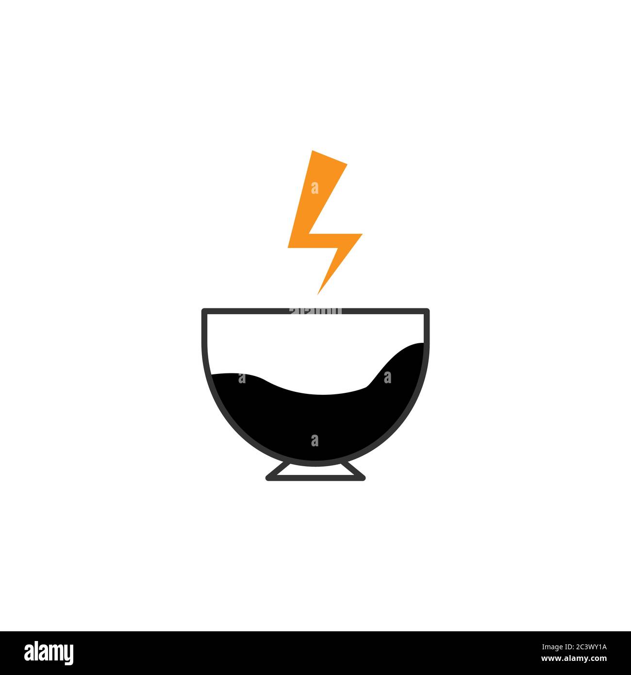 coffee energy vector design template illustration Stock Vector Image ...