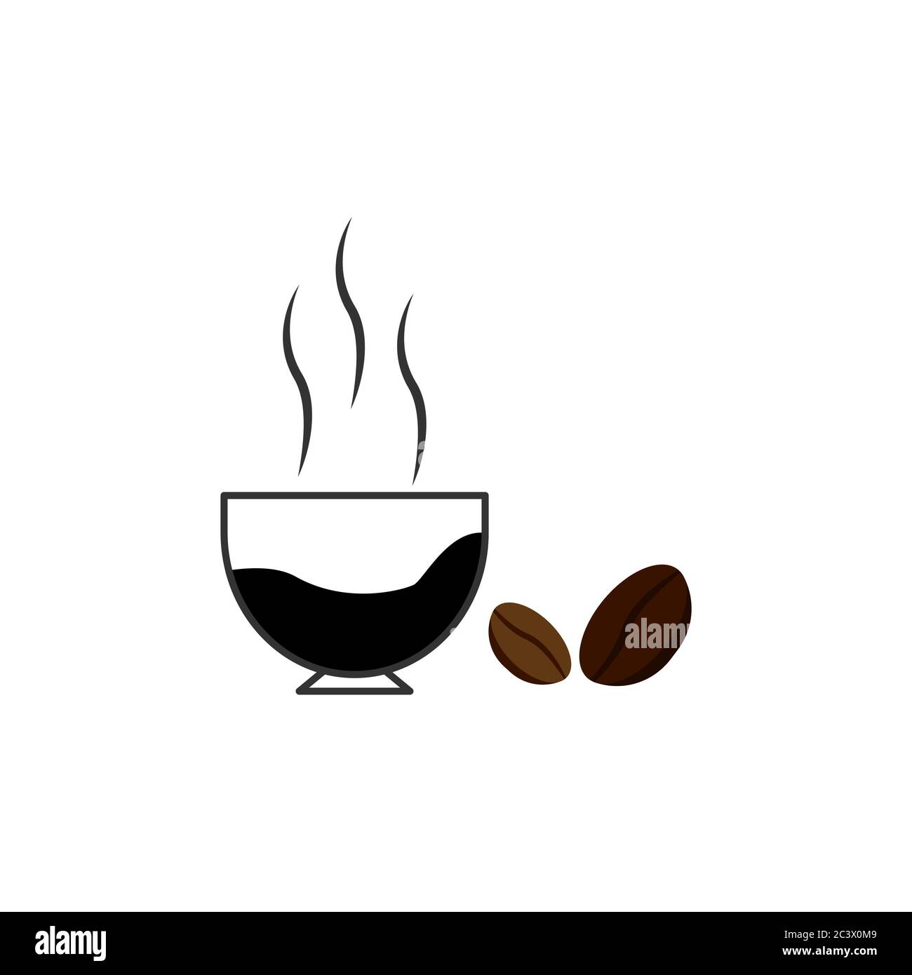 Coffee mug vector design template illustration Stock Vector Image & Art ...