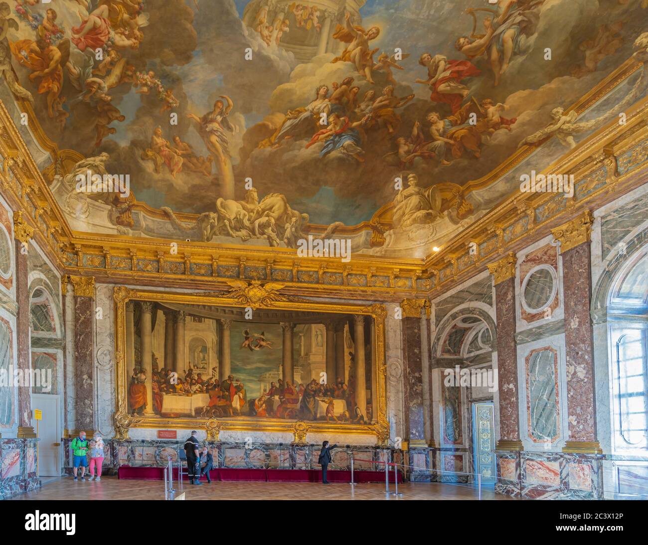 Hercules salon versailles hi-res stock photography and images - Alamy