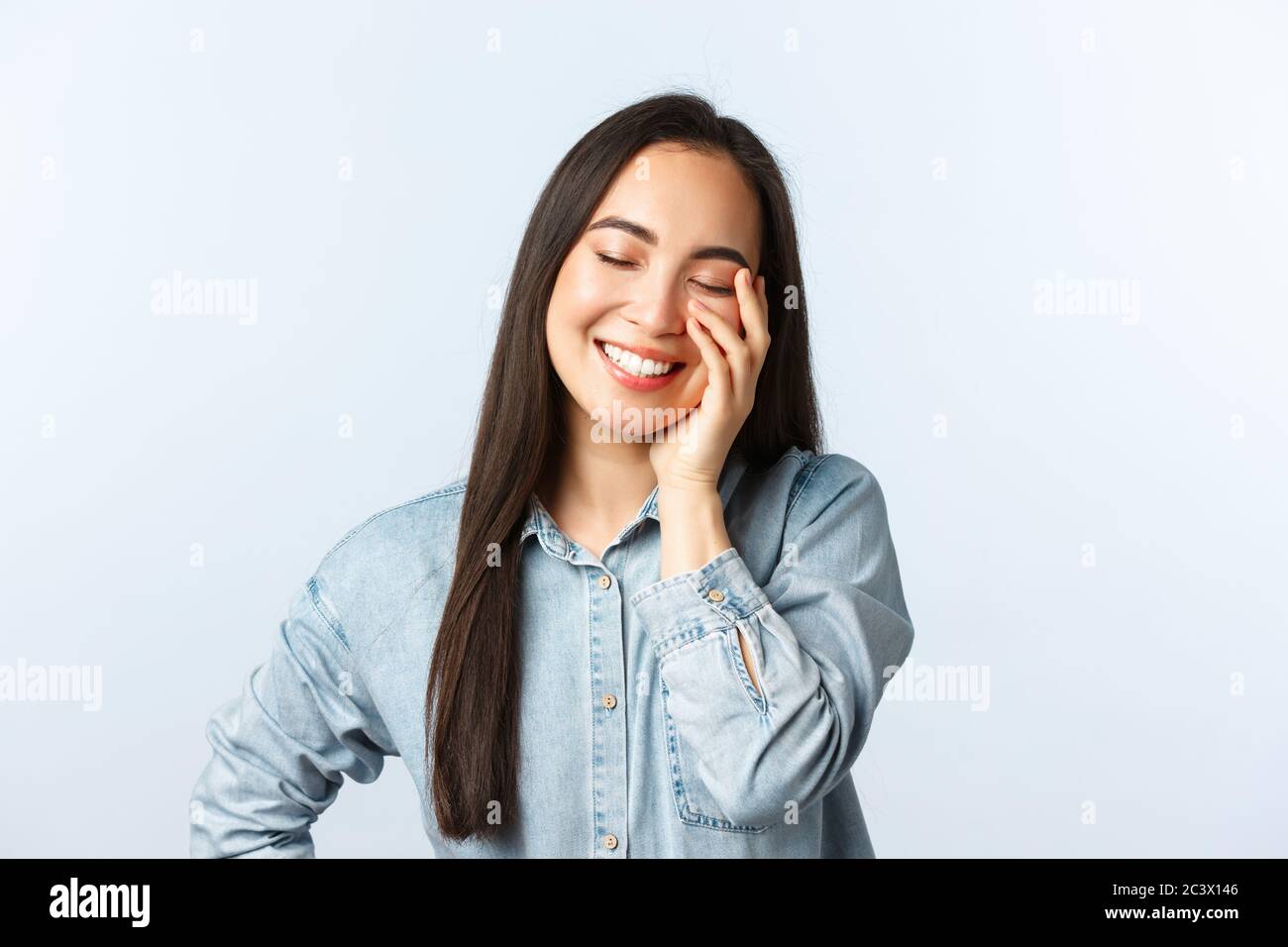 Blushing hi-res stock photography and images - Alamy
