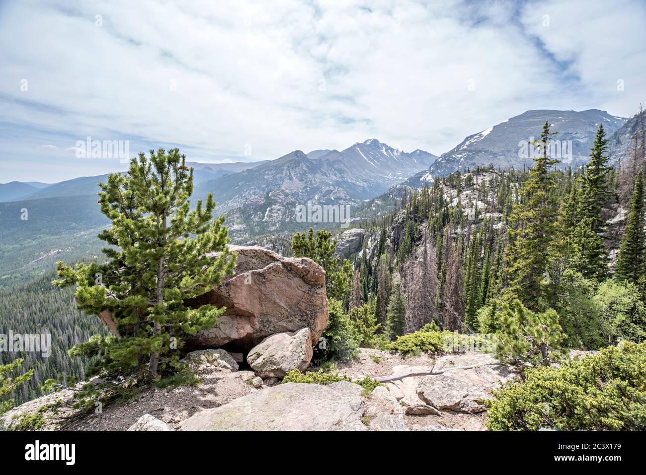 Rocky Mountain National Park Landscape with Deep Depth of Field ...