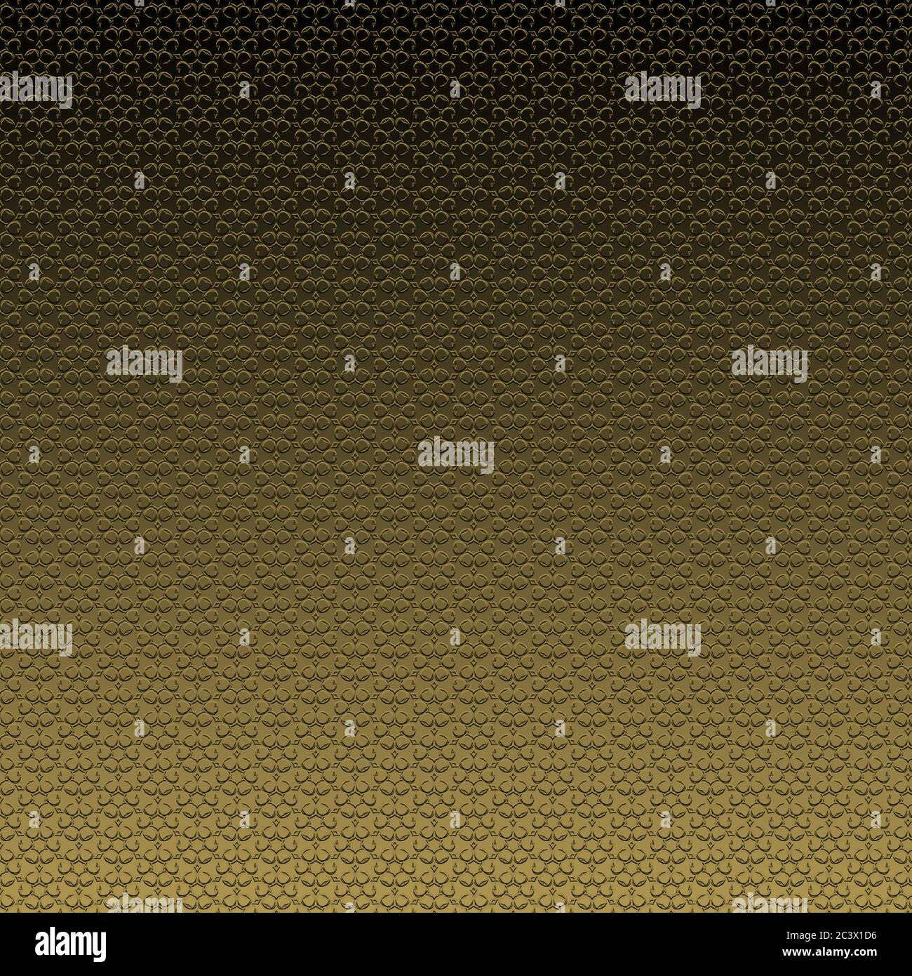 Gold pattern illustration, bas-relief effect with repeated geometric ...