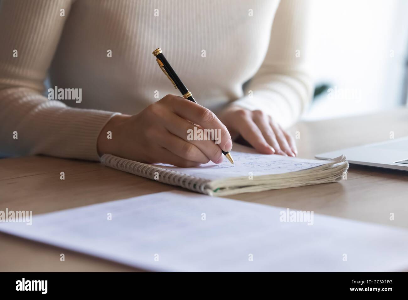 Important writing hi-res stock photography and images - Alamy