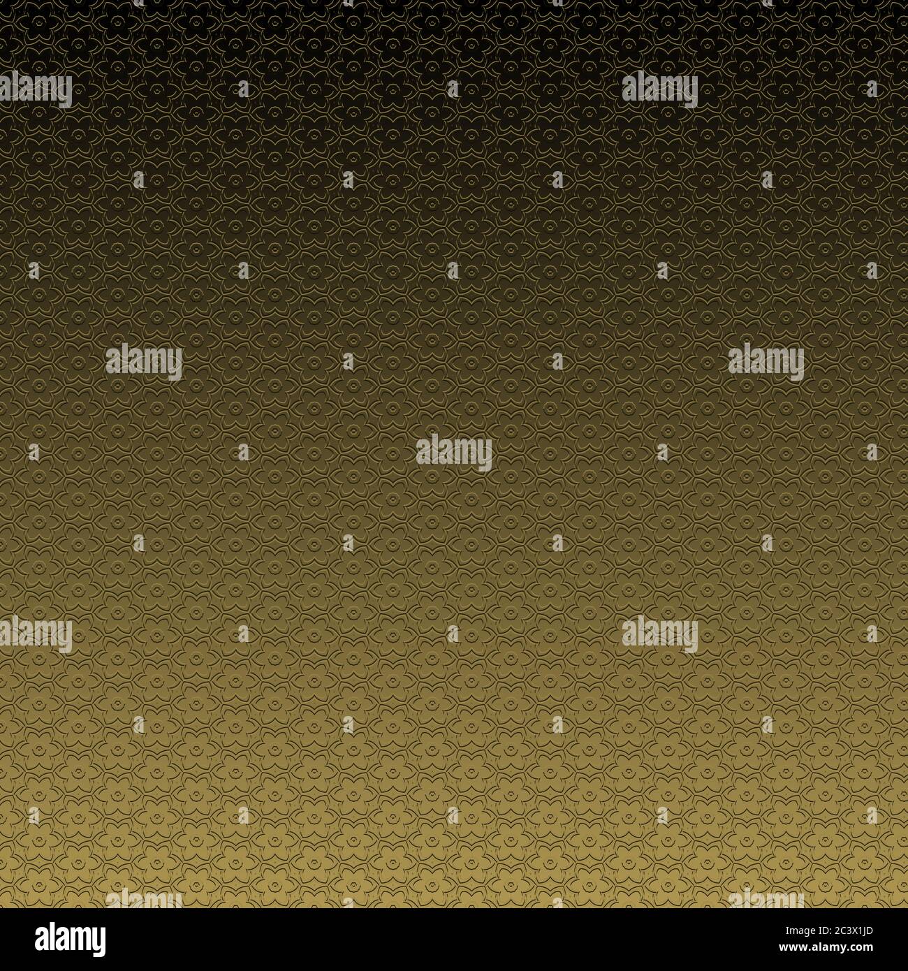 Gold pattern illustration, bas-relief effect with repeated geometric ...