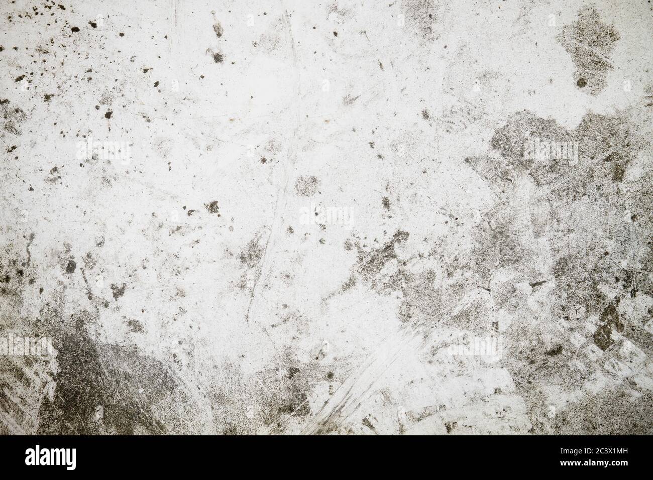 Old white painted dirty wall Stock Photo - Alamy