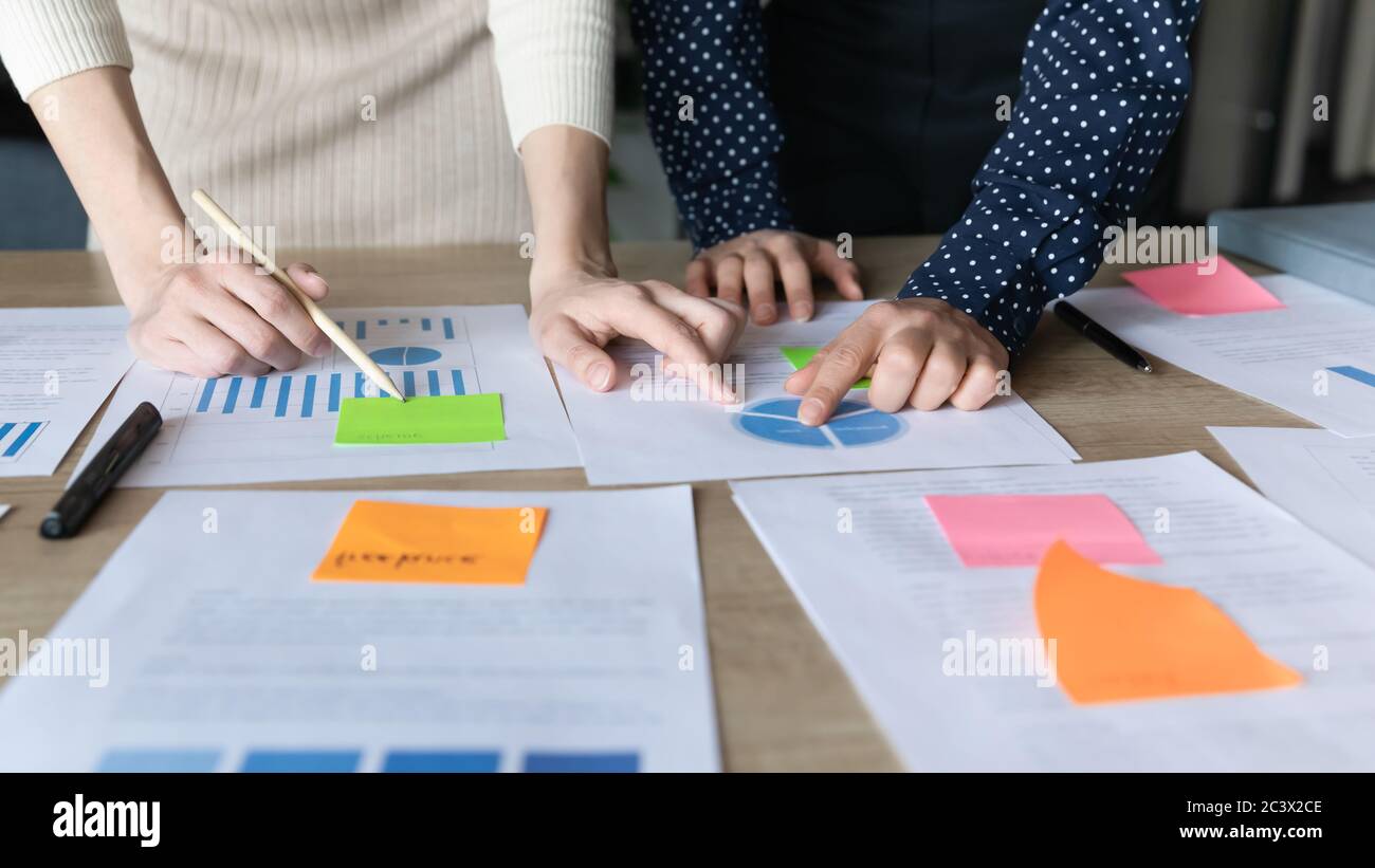 Reviewing charts hi-res stock photography and images - Alamy