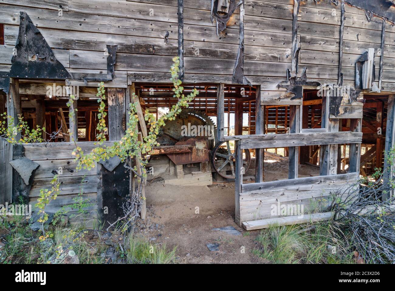 Old silver mine near Creede Colorado Stock Photo - Alamy